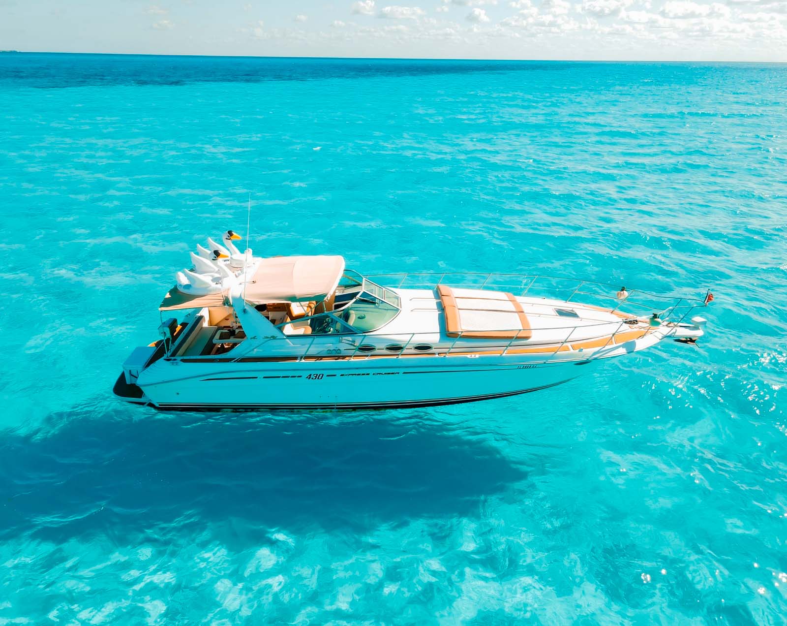 Yacht Tata Sea Ray 43 ft | Chartiers del mar