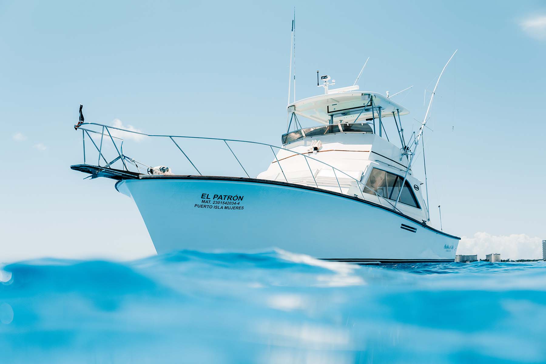 ¿Dónde puedo realizar pesca deportiva en Cancún? | Chartiers del mar